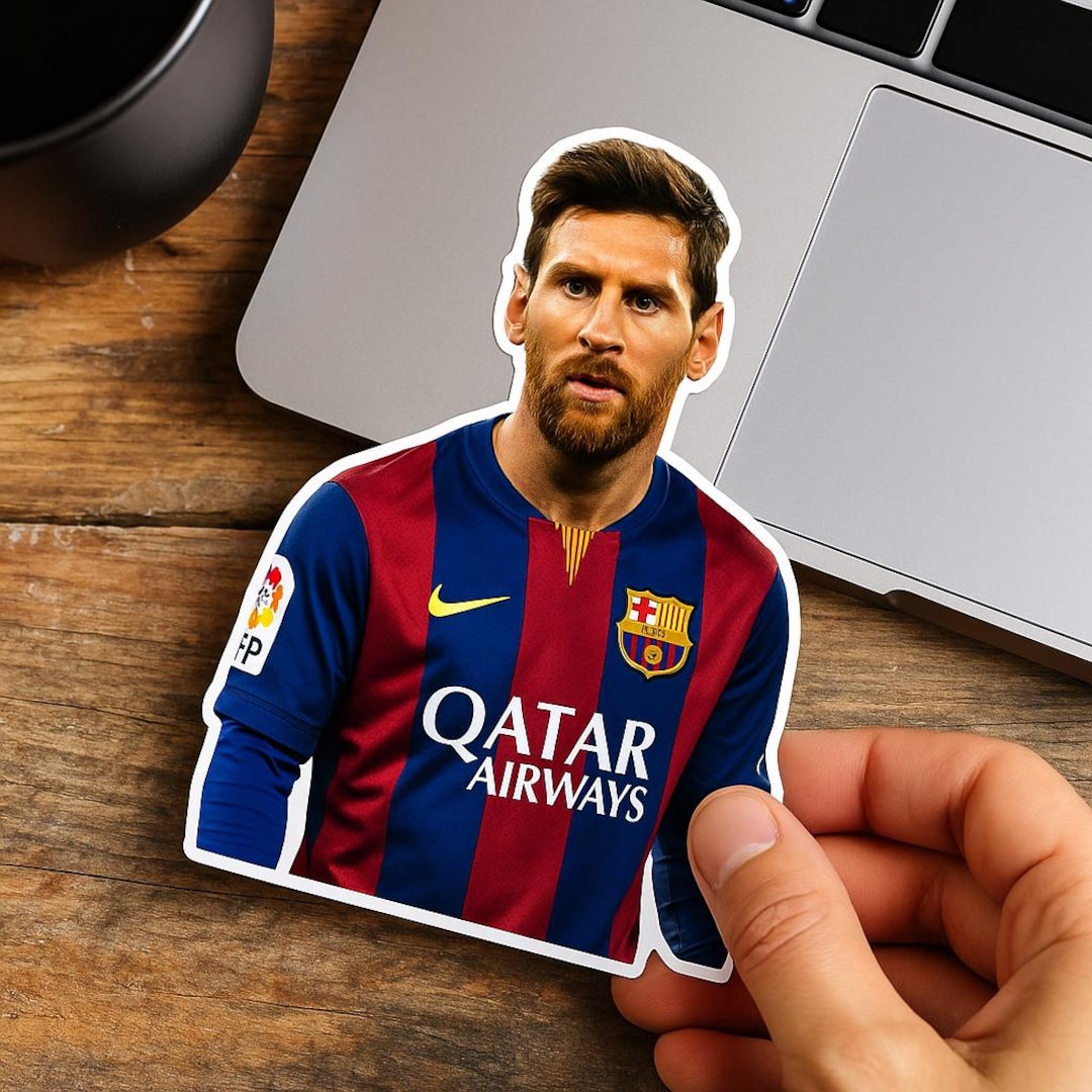 Lionel Messi Stickers Pack – 50 Waterproof Barcelona Stickers | FC ...