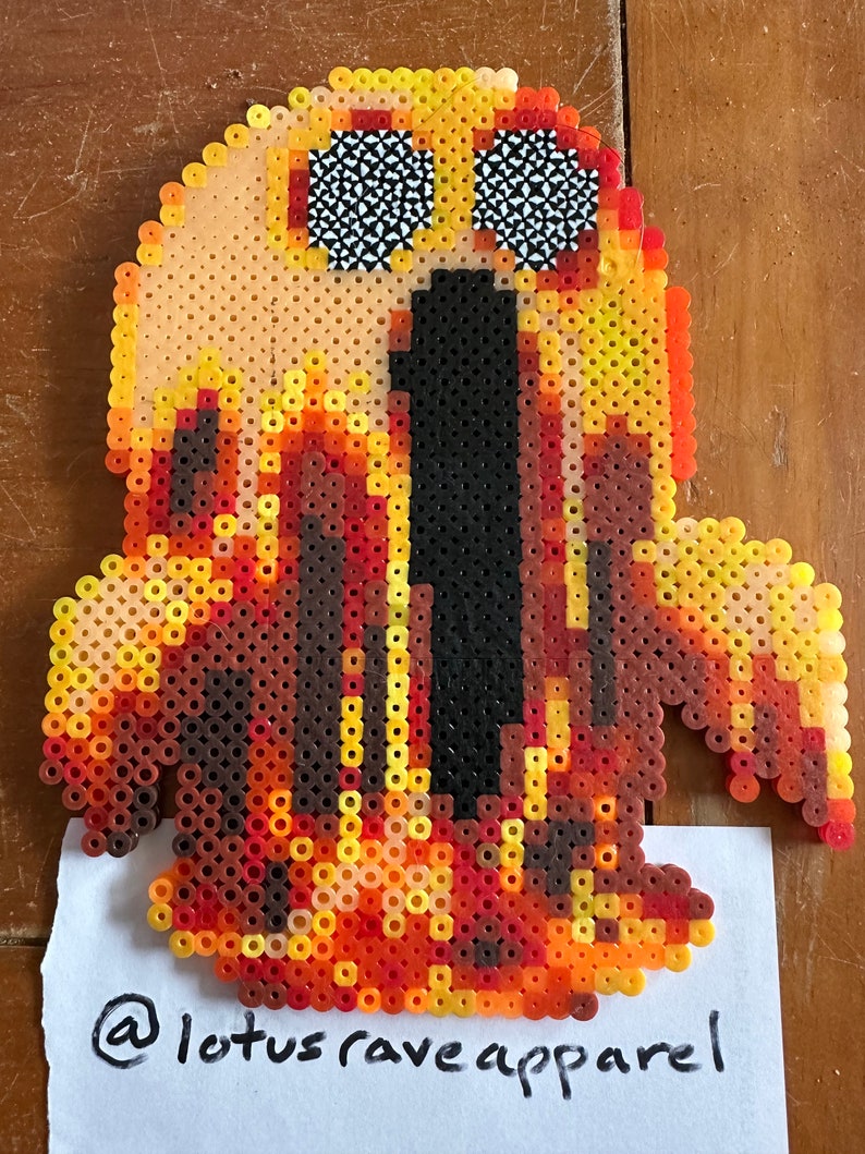 Melting Ghost Rave Perler - Etsy