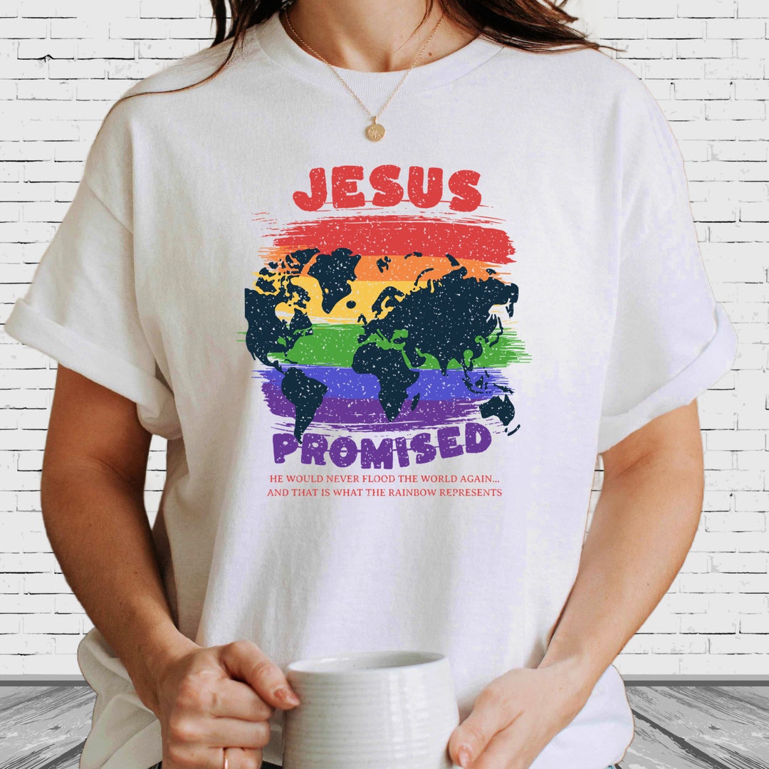 Taking Back the Rainbow Christian Tee, Faith-based Shirts, Gift for Women, Gift for Men, Jesus ...