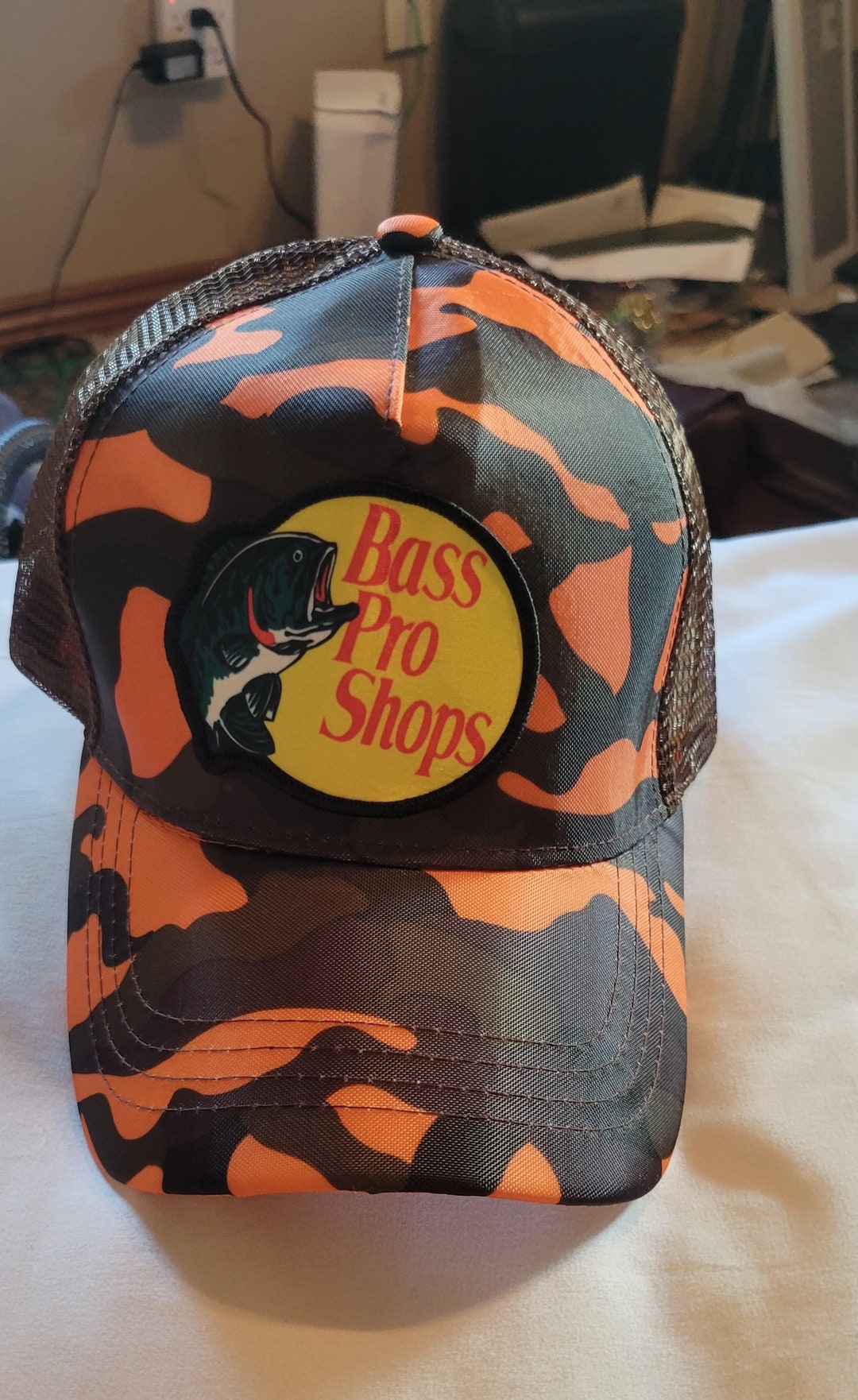 Bass Pro Shops Camo Mesh Hat Etsy
