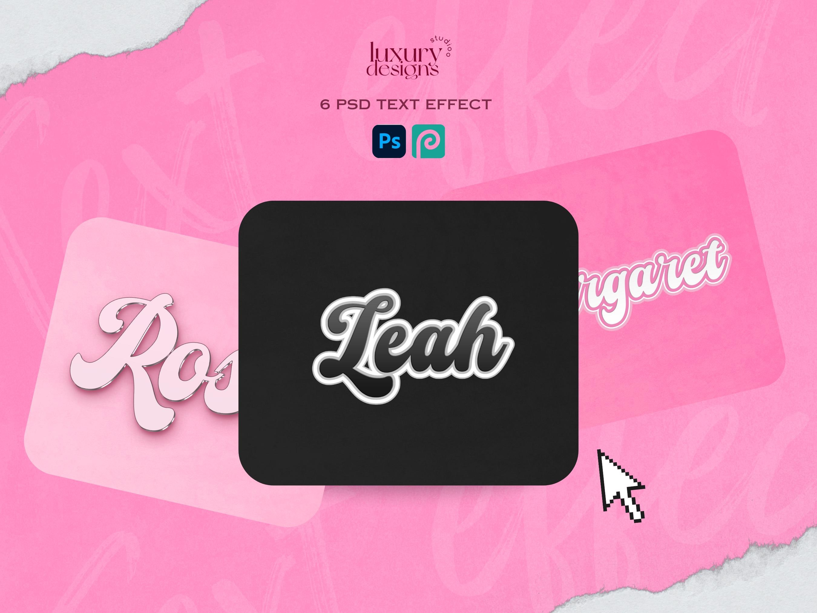 PSD, Photoshop, Photopea, Text Effect Pack, Text Effect Template ...