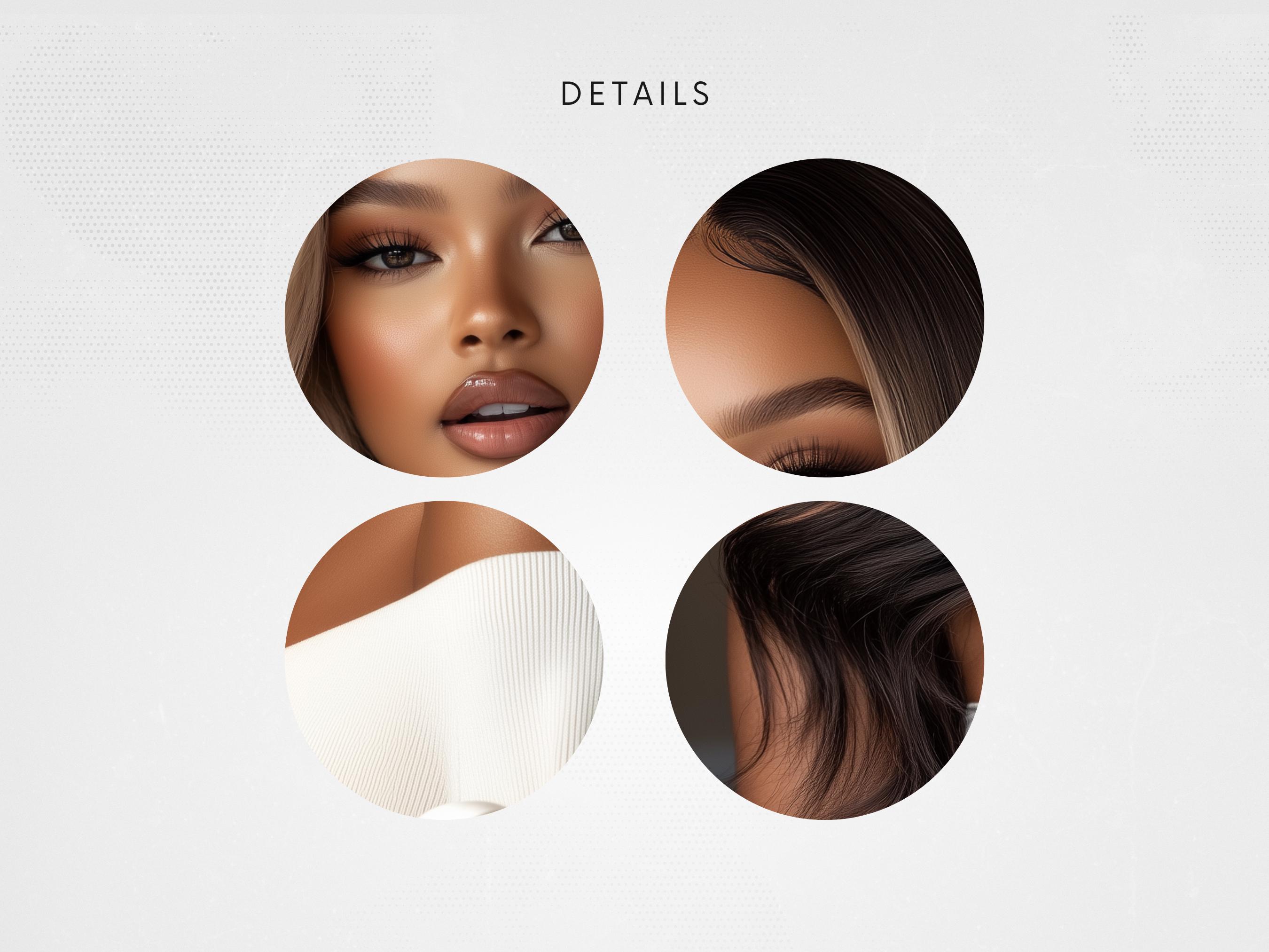 Photos Bundle- Hair Model Stock Photos, Wig Photos, Waves Stock Photos ...