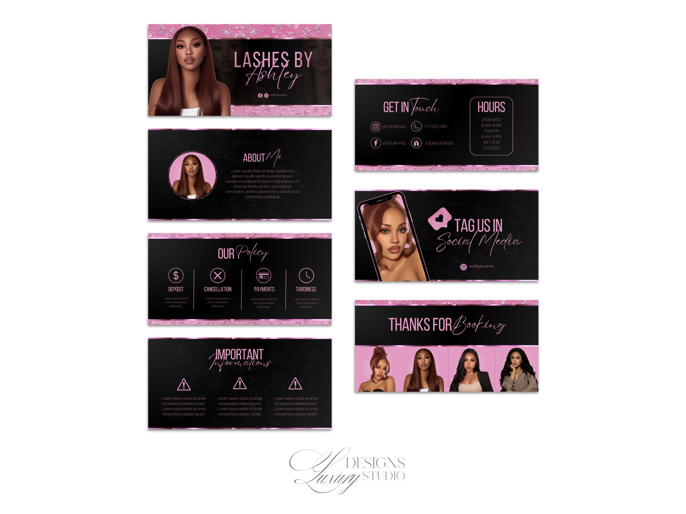 DIY Acuity Scheduling Site Template, Acuity Website Design, Edit in ...