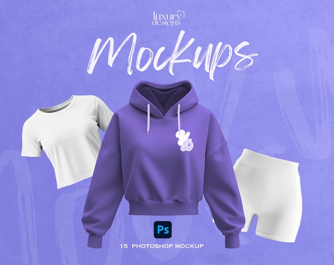 Clothing Photoshop Mockups: Fashion Brand Templates (PSD) - Etsy