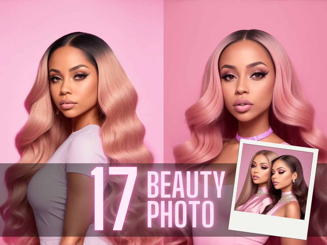 17 Stock Photos Bundle - Hair Model Stock Photos, Beauty Wig Model ...