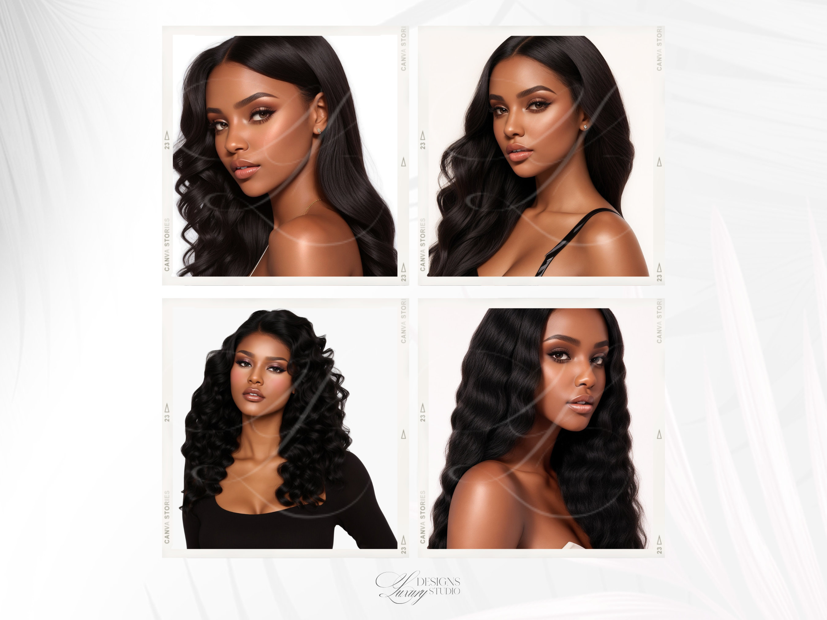 Stock Photos, 250 Bundle Hair Model Stock Photos, Beauty Wig Model ...
