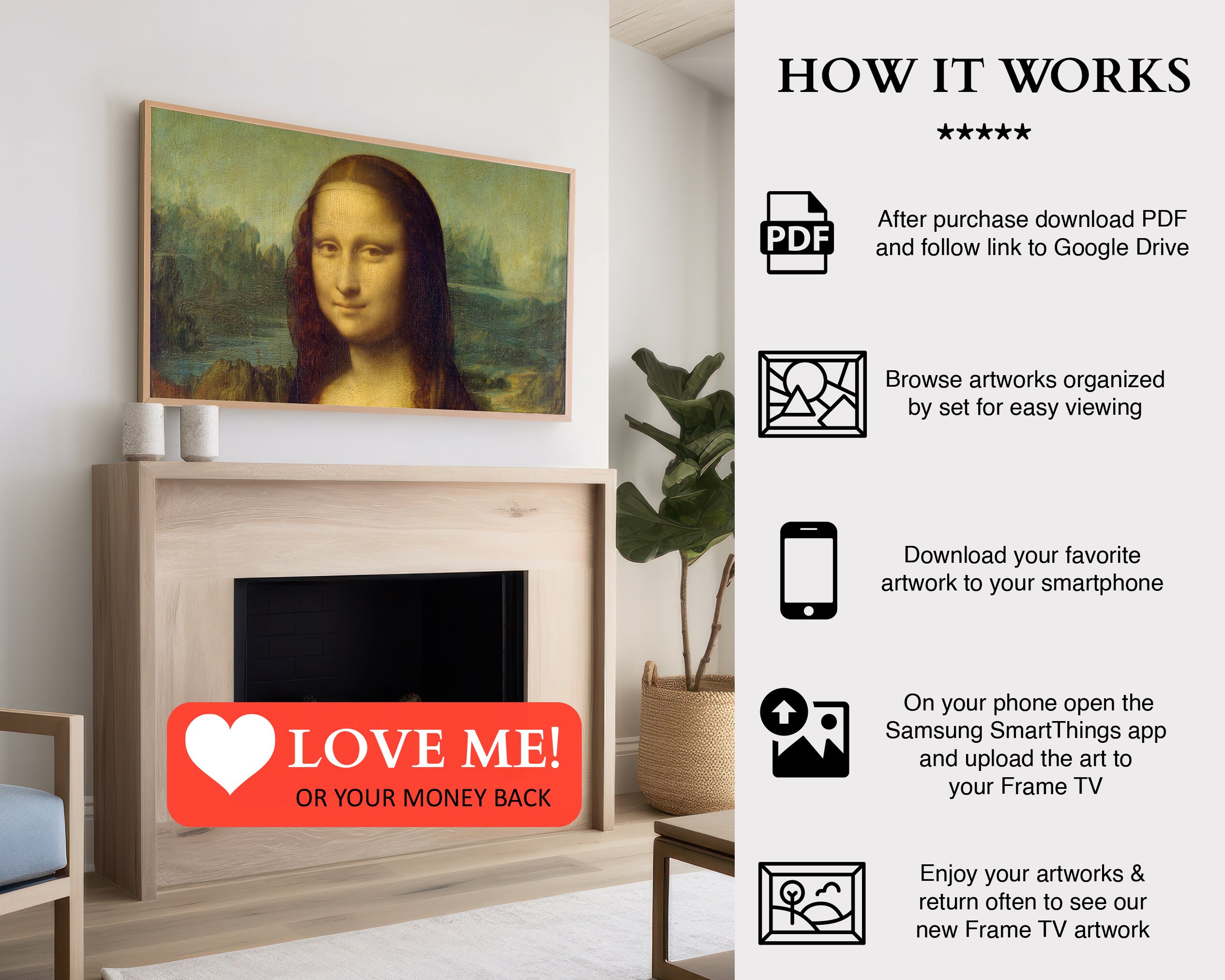 Samsung Frame TV Art TOP 100 Pack - Vintage Art Collection for Frame TV ...
