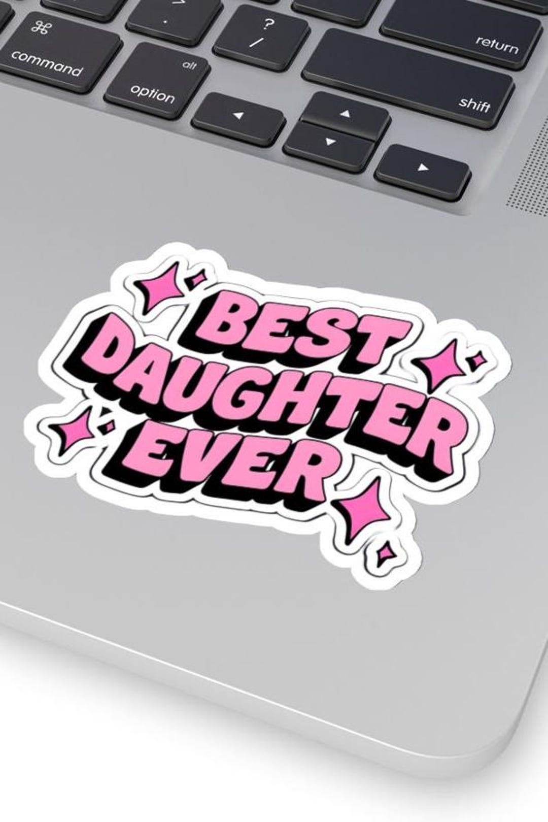 Best Daughter Ever' Kiss-cut Stickers, Decorative Stars, Planner ...