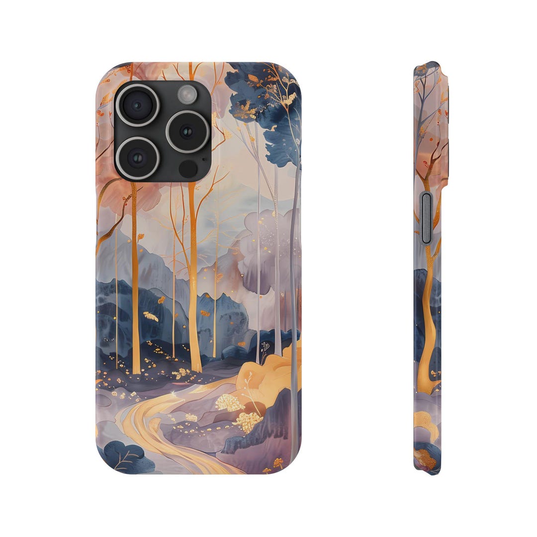 IPhone 16 Forest Case, Mountains Phone Case, Nature Phone Case ...