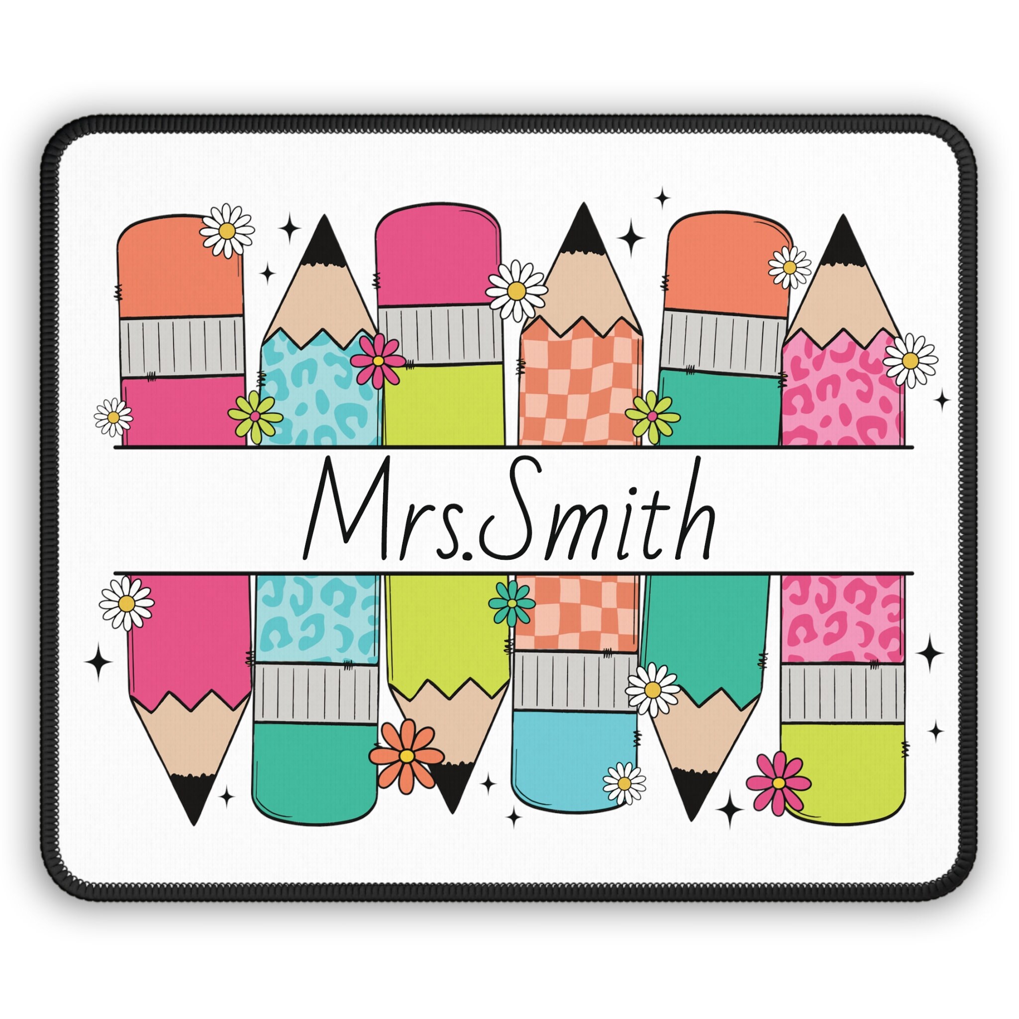Teacher Mouse Pad, Teacher Desk Decor, Cute Mouse Pad, New Teacher Gift ...