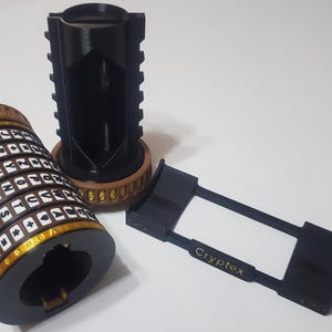 Cryptex Puzzle Box - Etsy