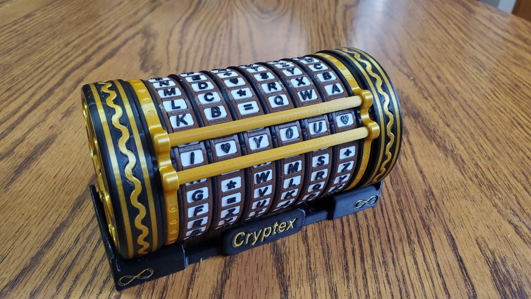 Cryptex Puzzle Box - Etsy
