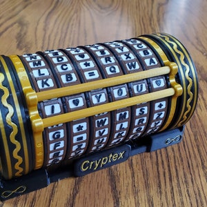 Cryptex Puzzle Box - Etsy
