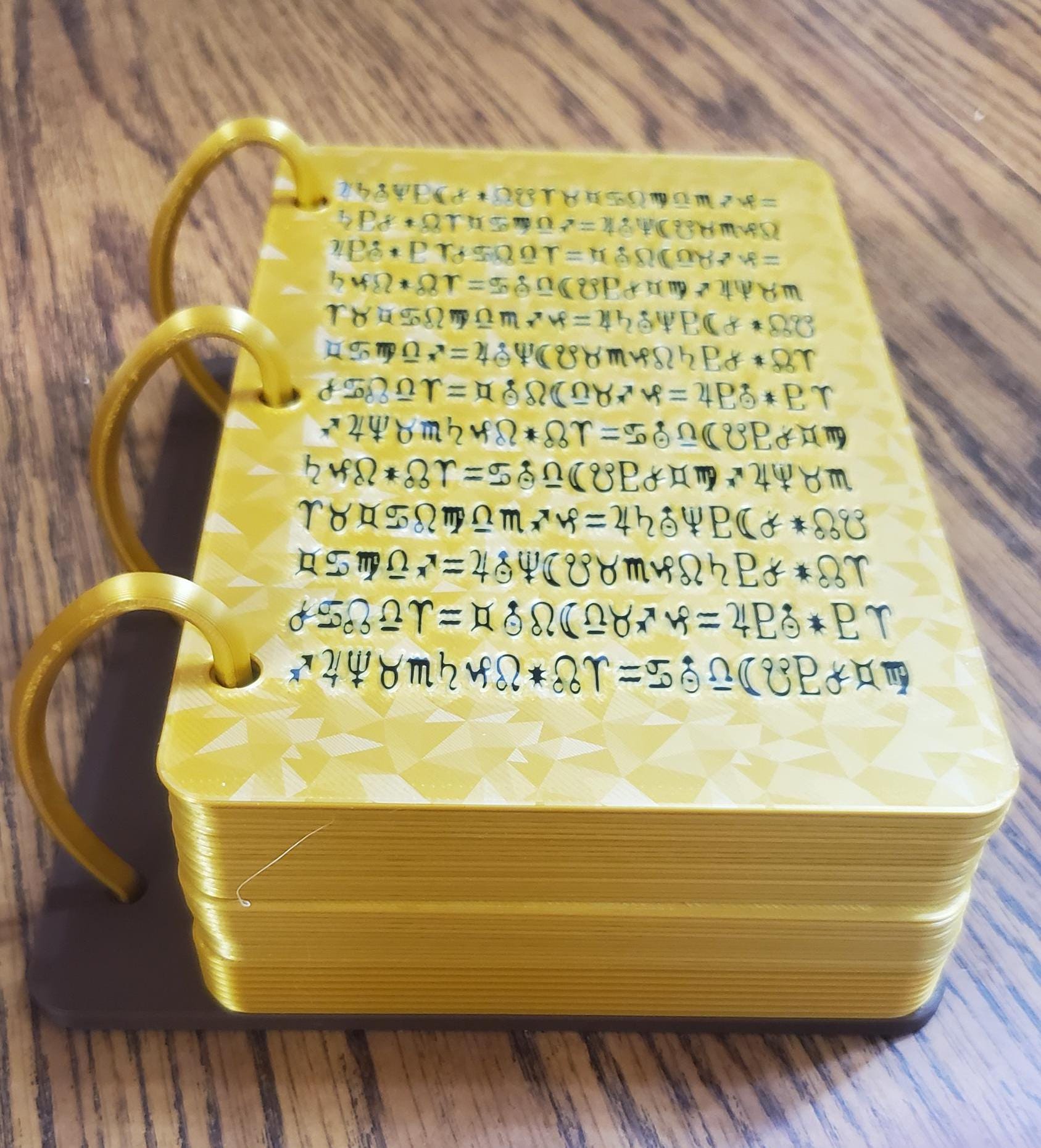 The Gold Plates With Book of Mormon Scripture Verses - Etsy