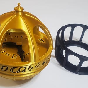 3D Printed Liahona With Stand: Gold, Bronze & Black - Etsy