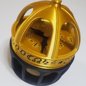 3D Printed Liahona With Stand: Gold, Bronze & Black - Etsy