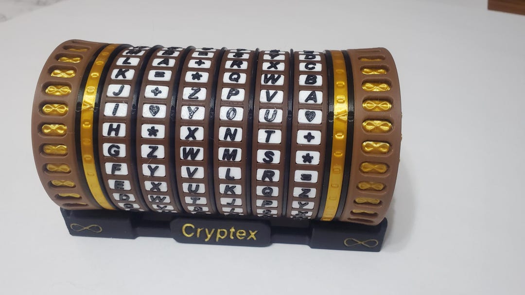Cryptex Puzzle Box - Etsy