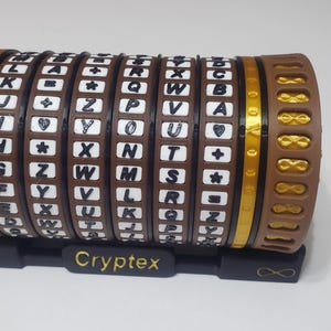 Cryptex Puzzle Box - Etsy