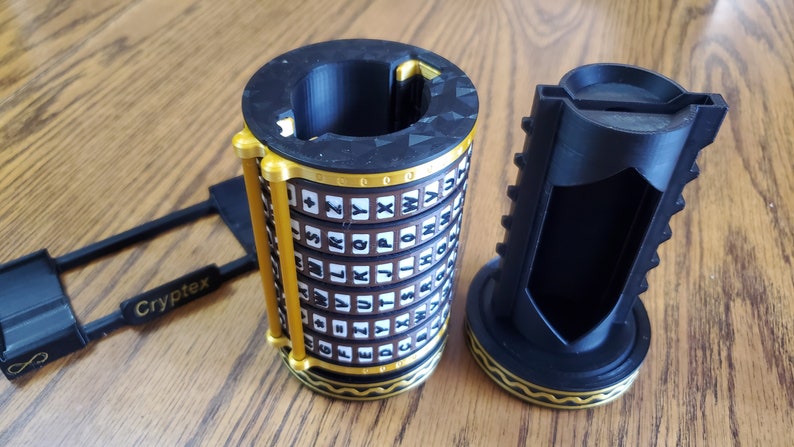 Cryptex Puzzle Box - Etsy