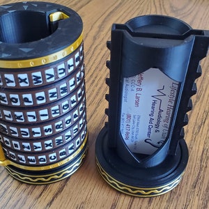 Cryptex Puzzle Box - Etsy