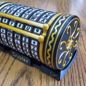 Cryptex Puzzle Box - Etsy