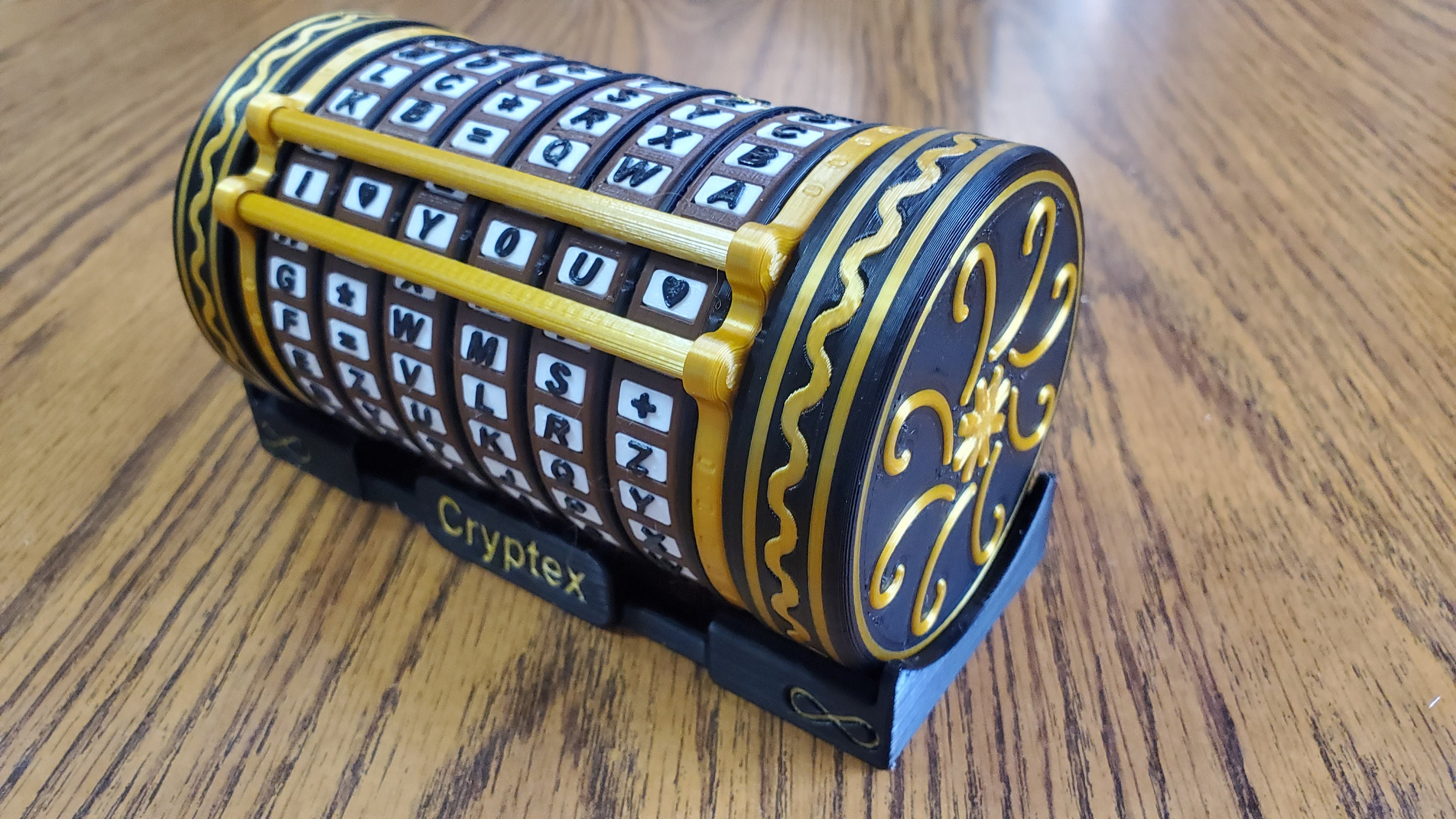 Cryptex Puzzle Box - Etsy
