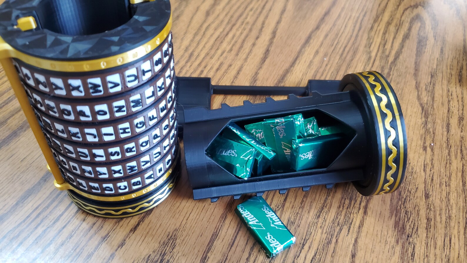 Cryptex Puzzle Box - Etsy