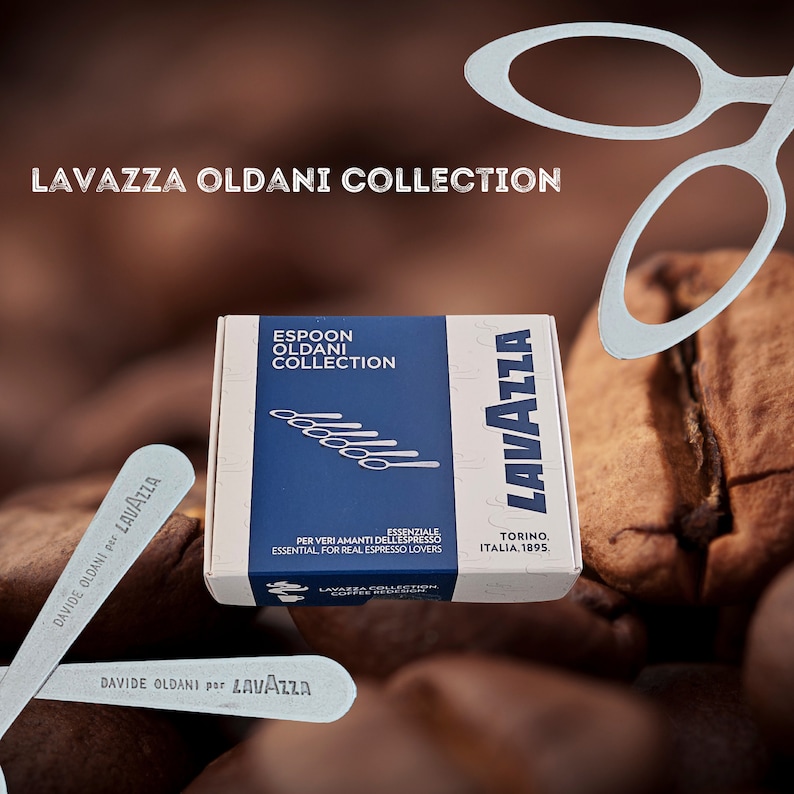 Lavazza Espresso/cappuccino Spoons Set of 2 Espoon Oldani Collection - Etsy