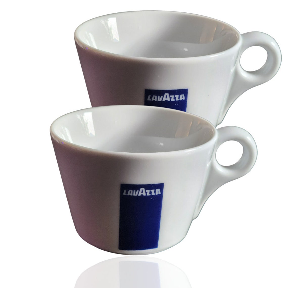 Lavazza Americano Cups & Saucers Set 8oz Coffee Mug Set of 2 Classic ...