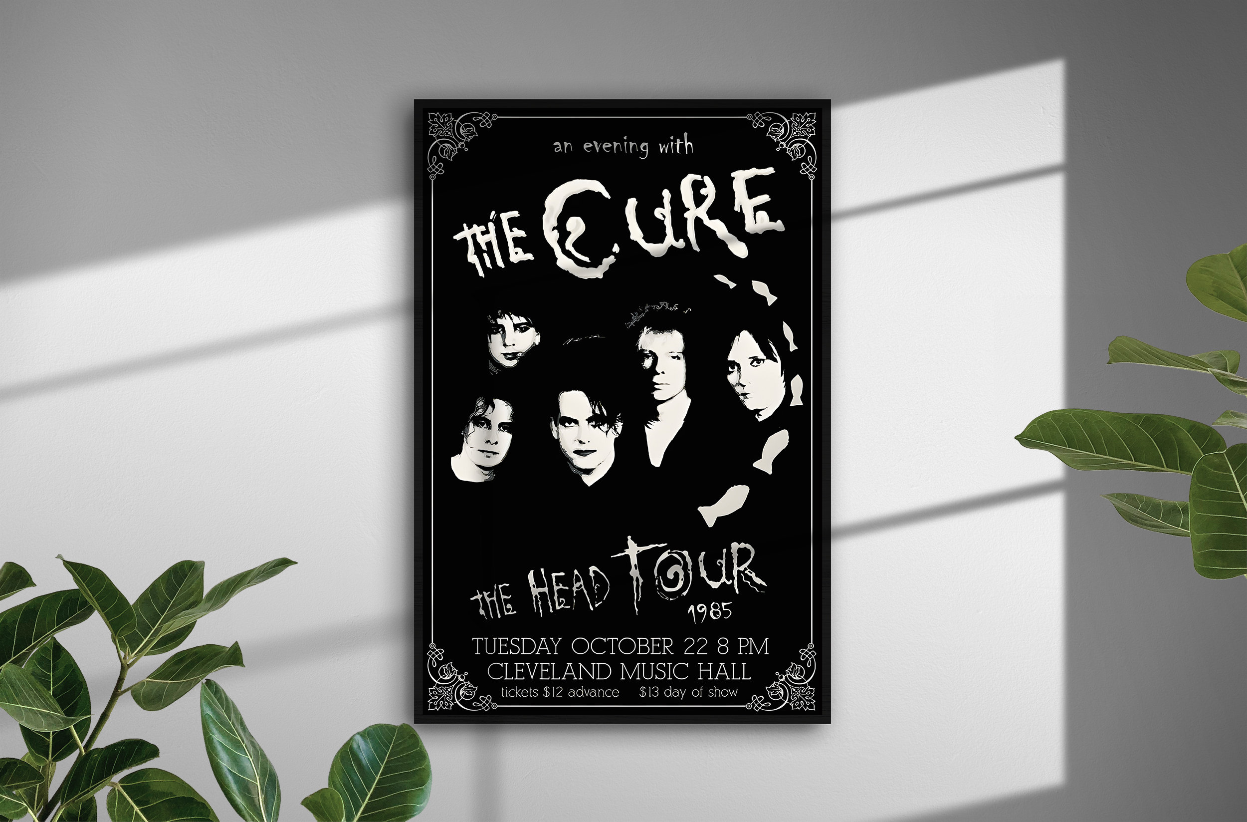 The Cure Poster Artist Poster Room Decor Wall Decor Music Decor Poster ...