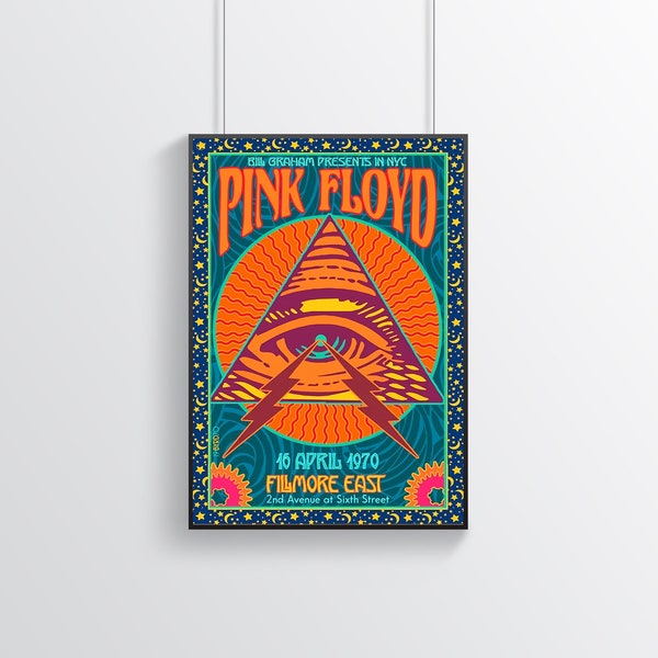 Pink Floyd Poster - Etsy