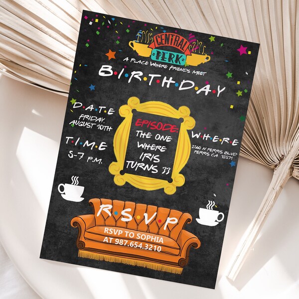 Friends Themed Party - Etsy