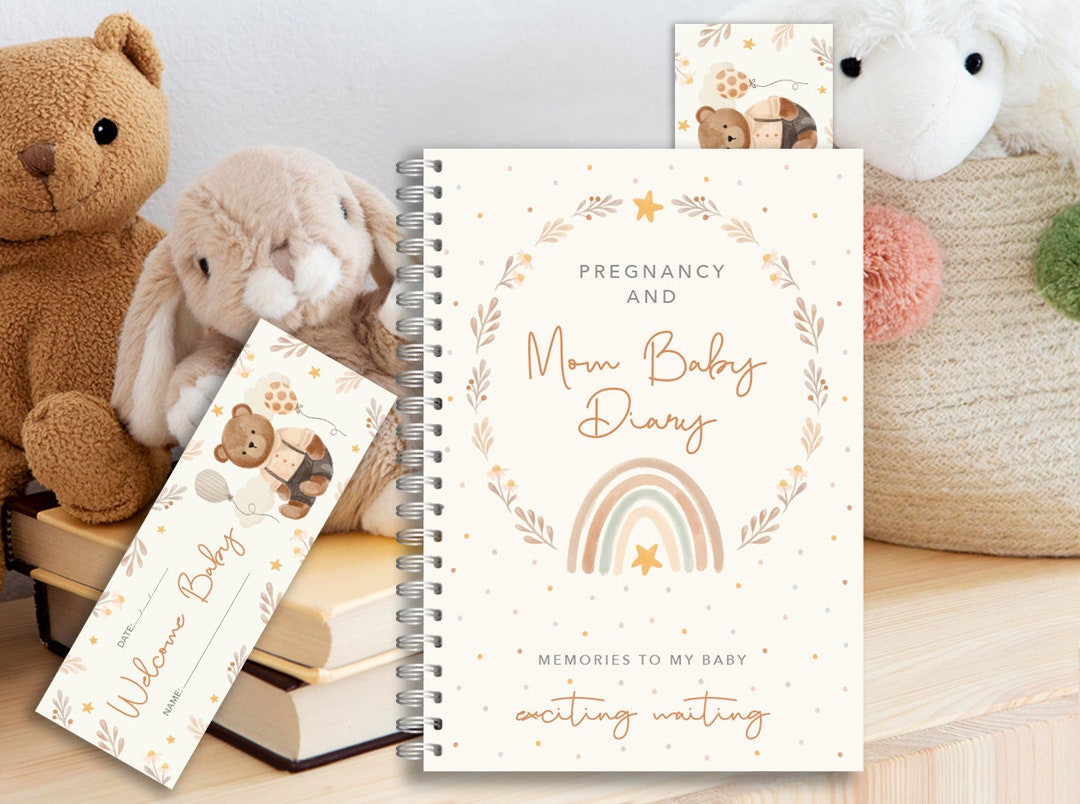 Digital Pregnancy Diary, Pregnancy Planner, Pregnancy Diary, Baby Book ...