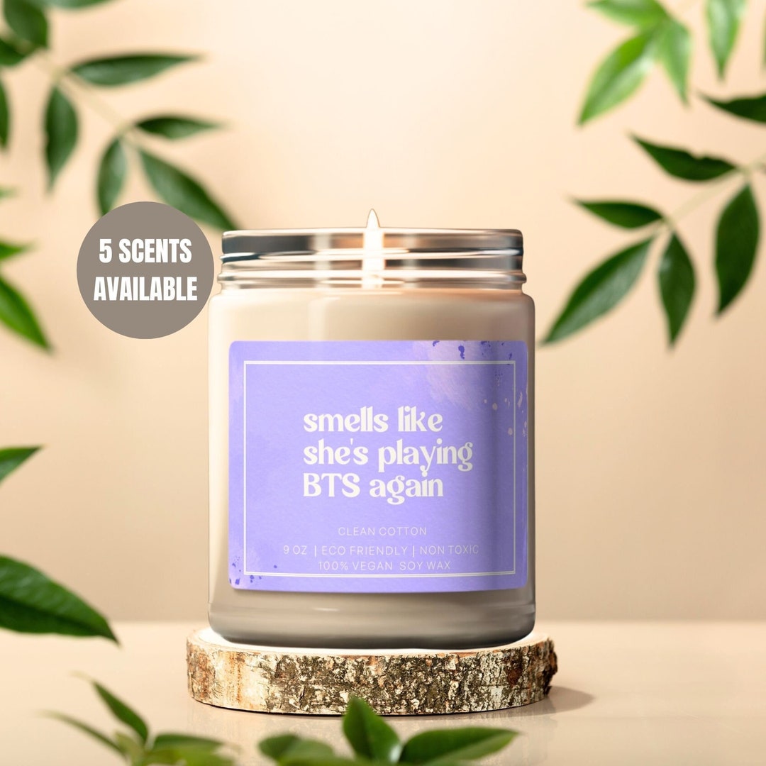 BTS Candle Bts Gifts Bts Home Decor Bts Room Decor Funny Bts ARMY ...