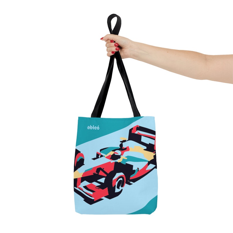 An F1 Racing Car Tote Bag, for Lovers of Formula One 1 Able6 - Etsy