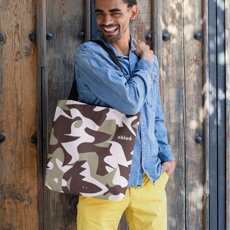 The Essential Camo Bag, A Camouflage Pattern Tote for Hunters by Able6 ...