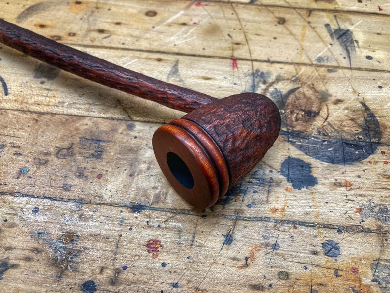 Handmade Cottagecore Smoking Pipe | Rustic Forest Sage Decor - Etsy