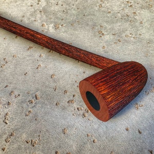 Long Stem Wizard Churchwarden Tobacco Smoking Pipe Reverse Contrast ...