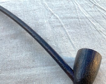 Long Stem Wizard Churchwarden Tobacco Smoking Pipe Black and - Etsy
