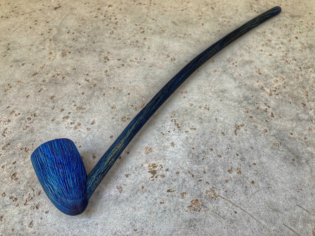 Long Stem Wizard Pipe Viking Pipe Smoking Pipe Wood Pipe Hand Pipe ...