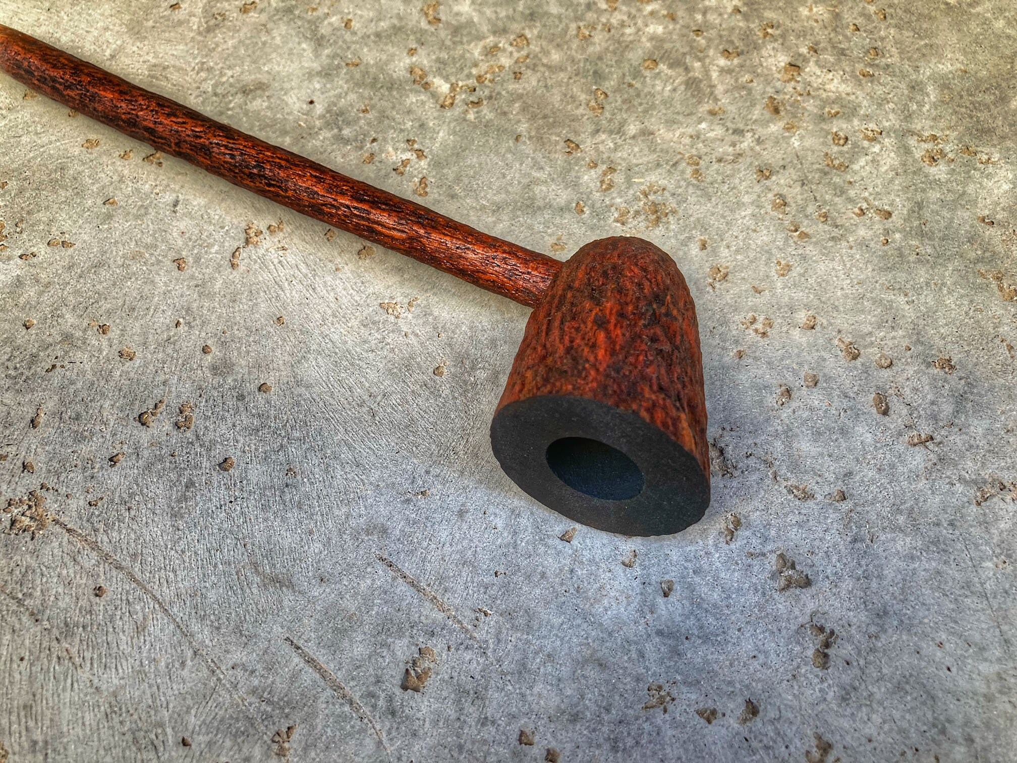 Ranger Pipe Fantasy Wooden Tavern Tobacco Pipe Rustic Black and Tan - Etsy