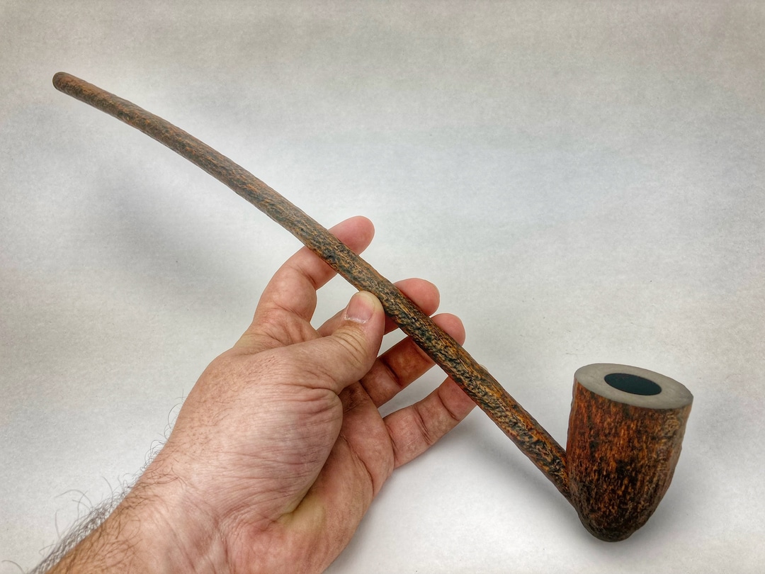Long Stem Wizard Pipe Churchwarden Tobacco Smoking Handmade Smoking ...