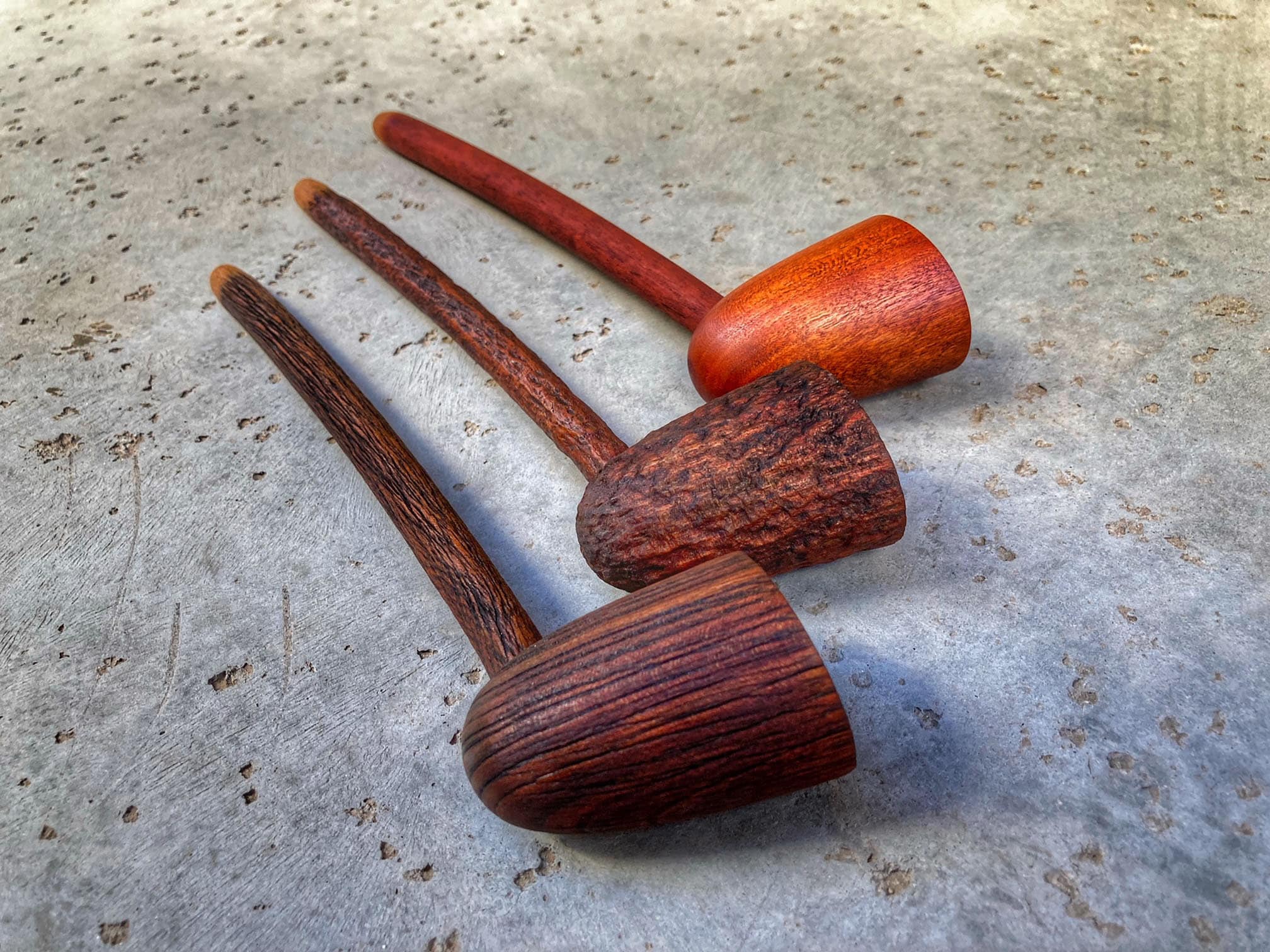 Ranger Pipe Fantasy Wooden Tavern Tobacco Pipe Rustic Black and Tan - Etsy