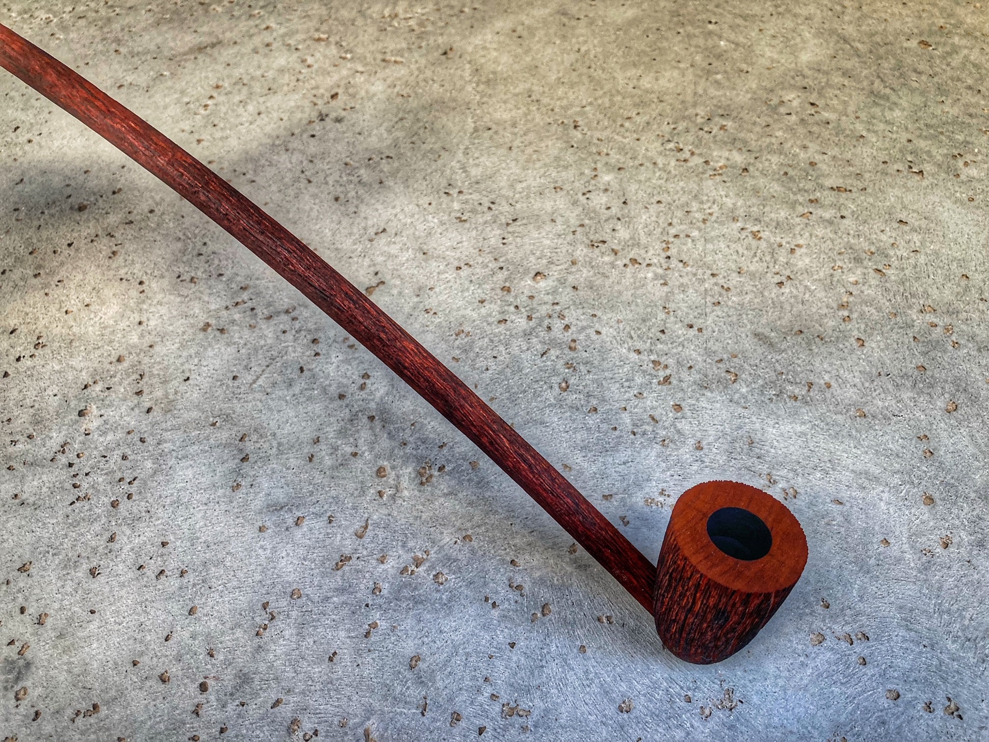 Long Stem Wizard Churchwarden Tobacco Smoking Pipe Reverse - Etsy