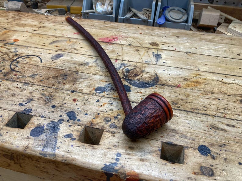 Handmade Cottagecore Smoking Pipe | Rustic Forest Sage Decor - Etsy