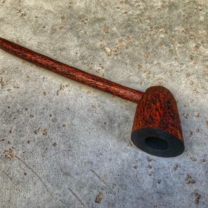 Ranger Pipe Fantasy Wooden Tavern Tobacco Pipe Rustic Black and Tan - Etsy