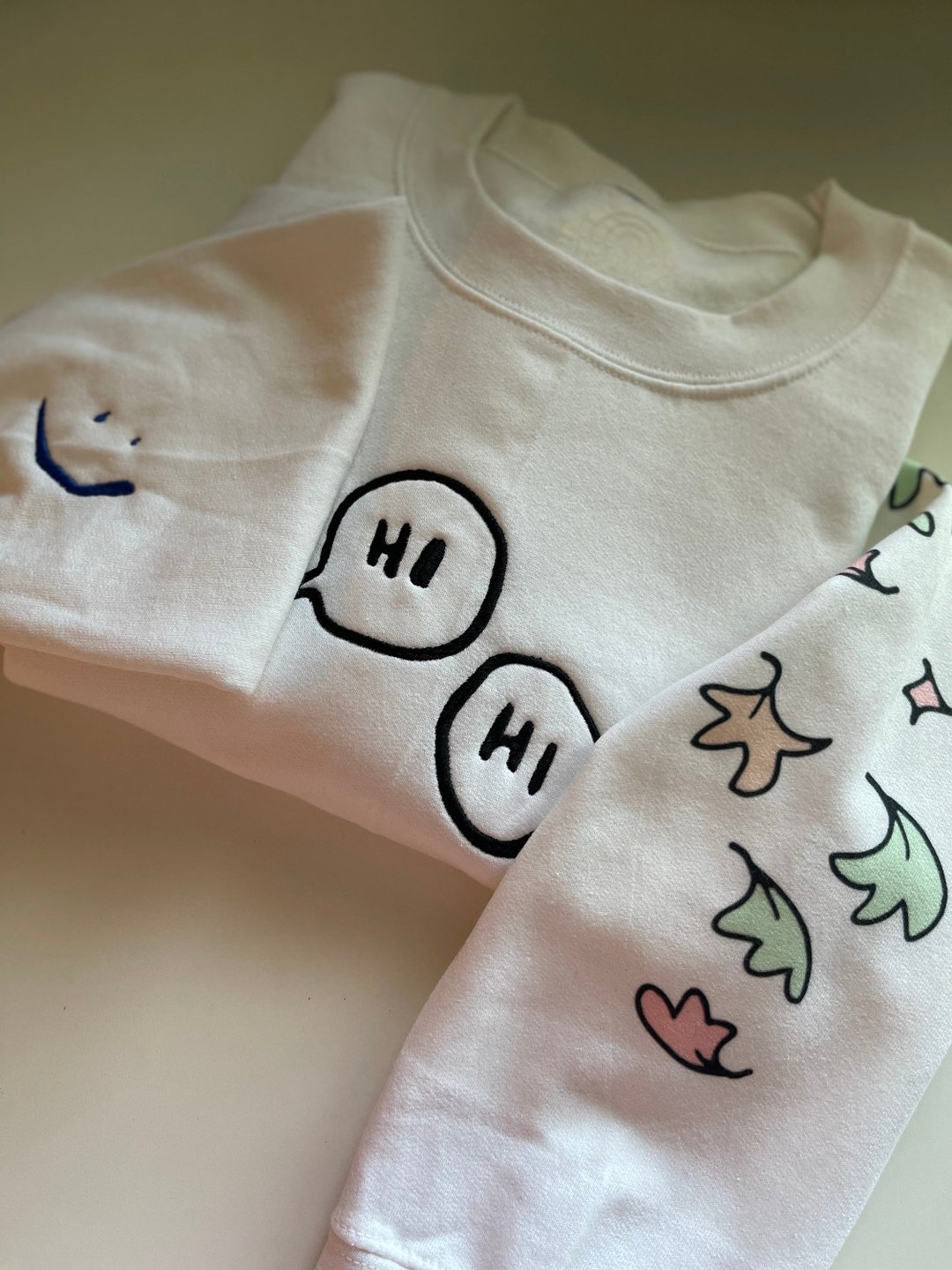 Heartstopper Embroidered Sweatshirt - Etsy