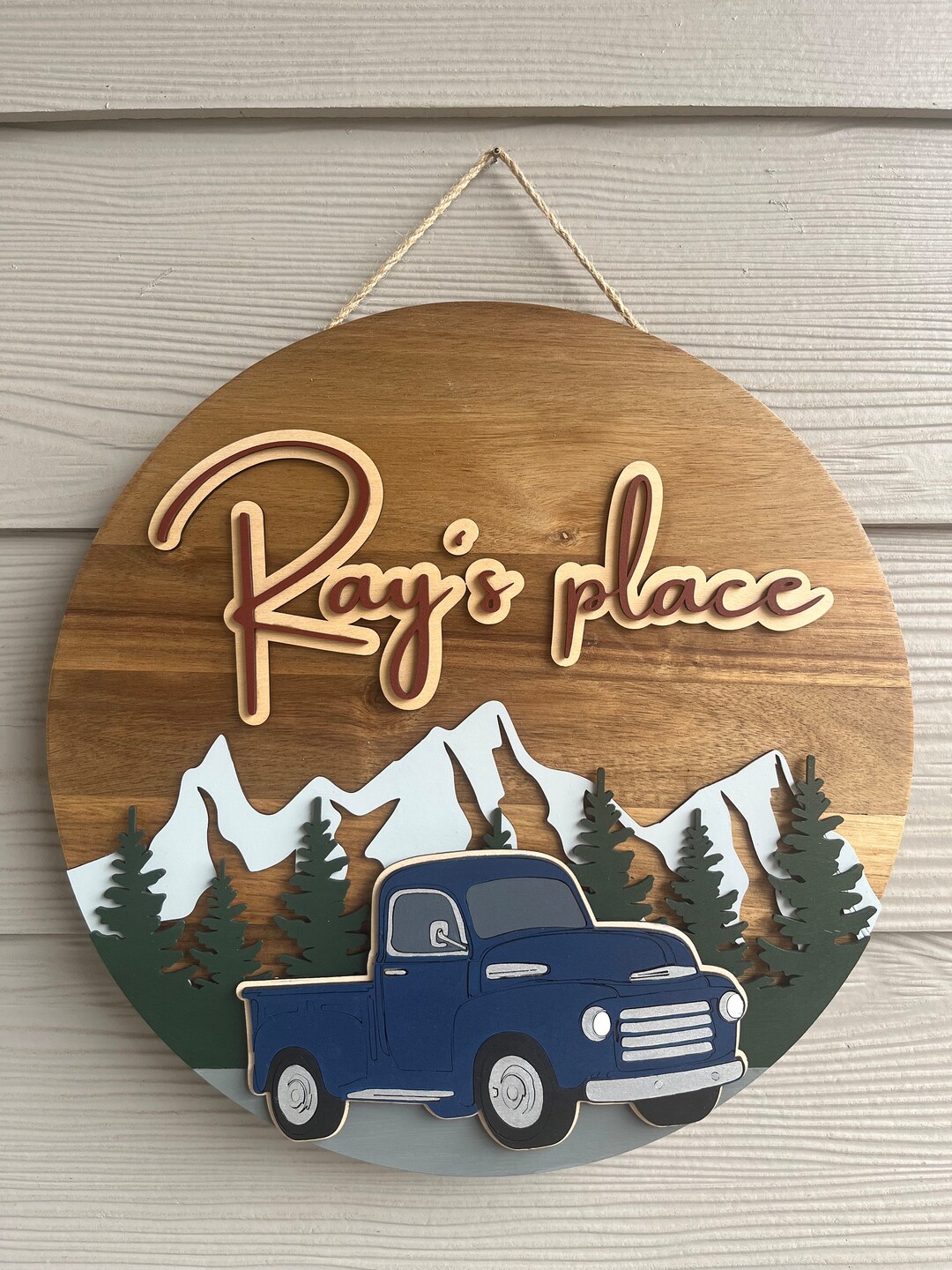 Custom Family Sign - Etsy