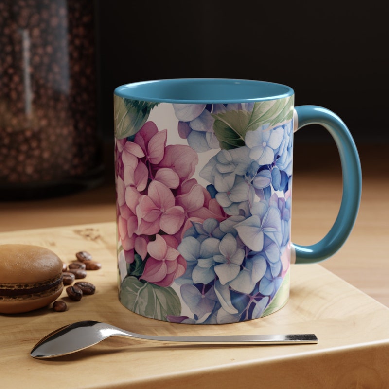Hydrangea Tea Cup - Etsy