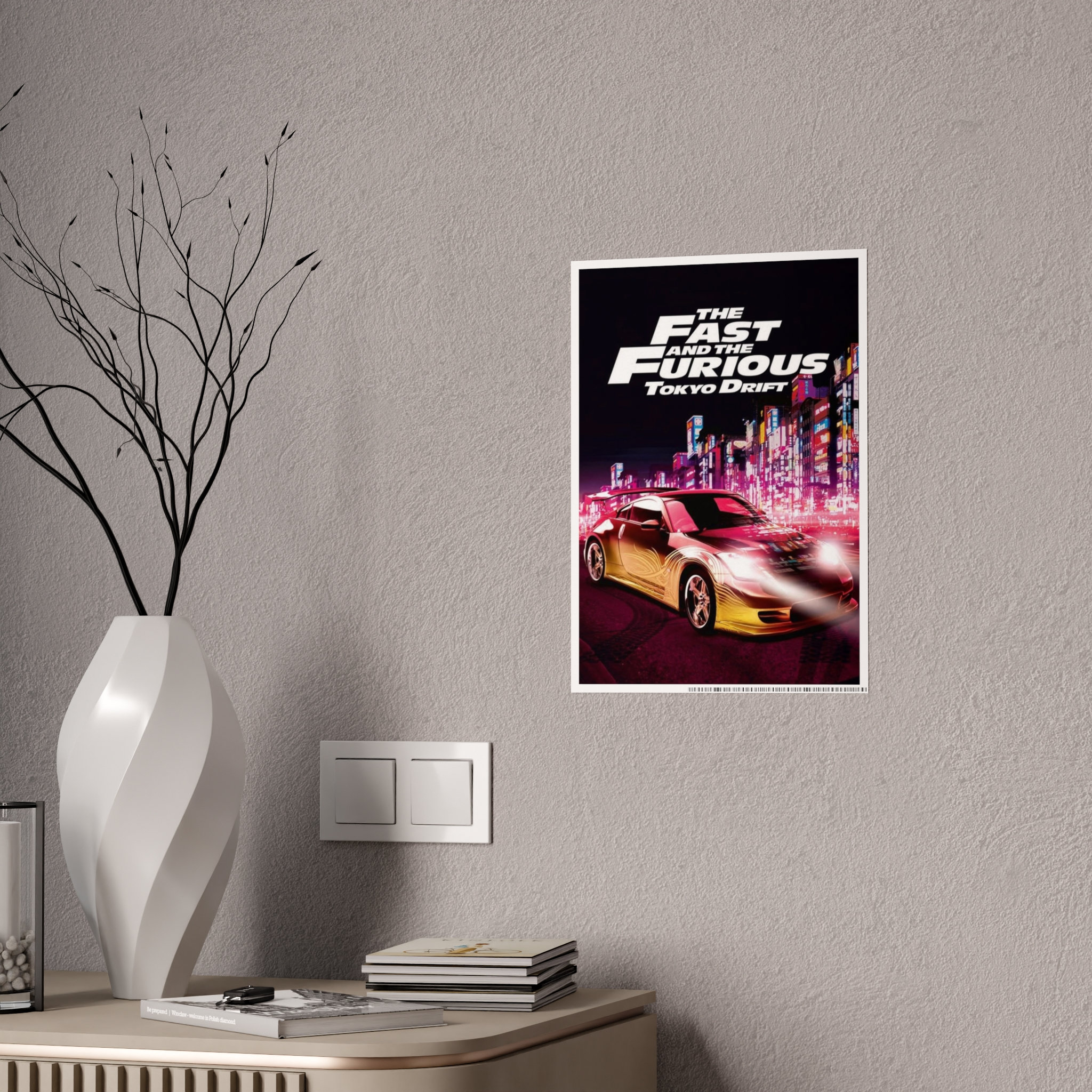 Fast and Furious Tokyo Drift Poster, Jdm Cars, Gift for Him, Car ...